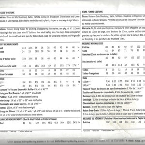 Simplicity 2960 1860s Day Dress Sewing Pattern the Museum Curator Size ...