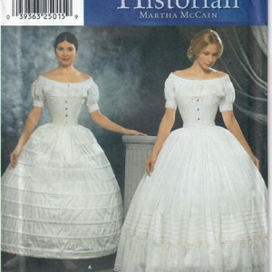 Simplicity 9764 the Fashion Historian Misses' Crinoline and Petticoat ...
