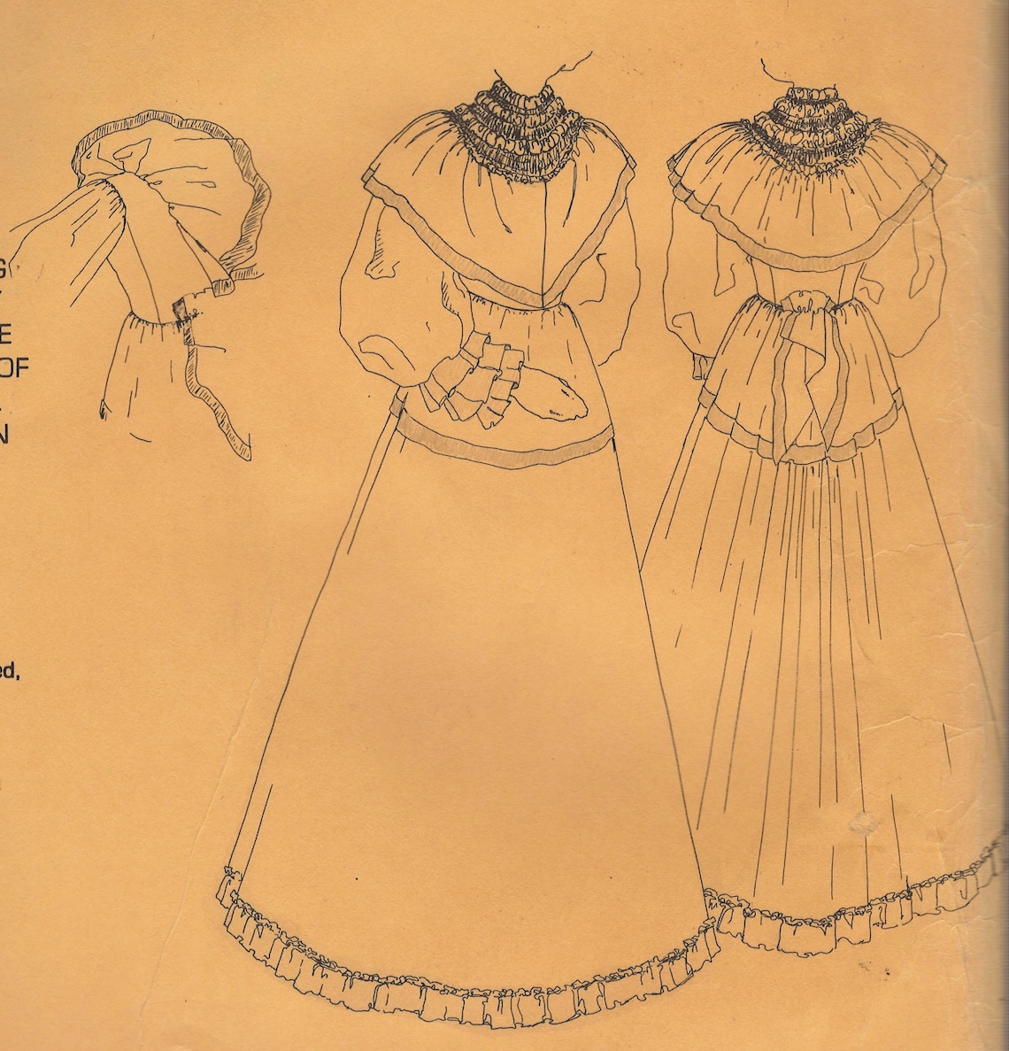 Patterns of History 1893 Dress Sewing Pattern, Size 14, Uncut, FF, Out ...