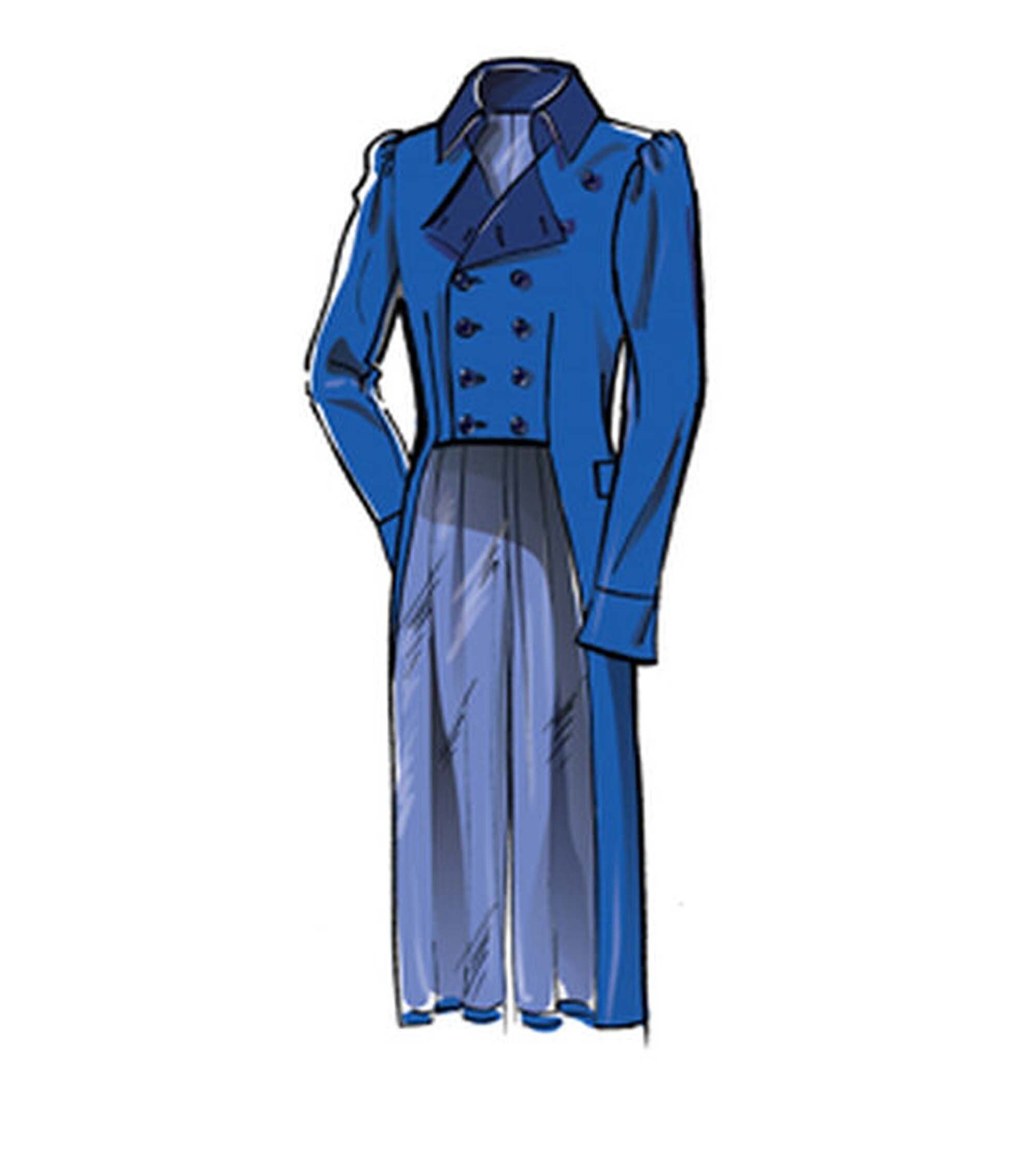 Mccall's M8135 Men's Regency Era Tail Coat Pattern - Etsy