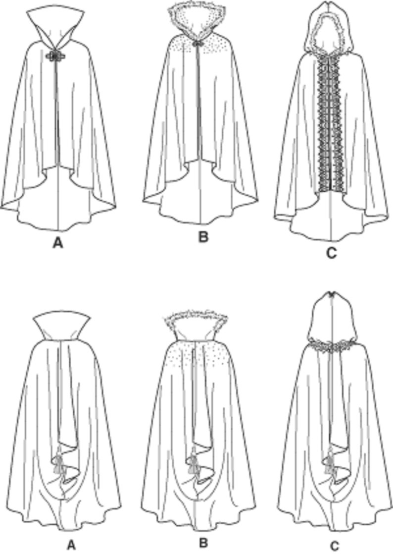 Simplicity 4947 1920s Cape Sewing Pattern Vintage Closet One Size Uncut ...