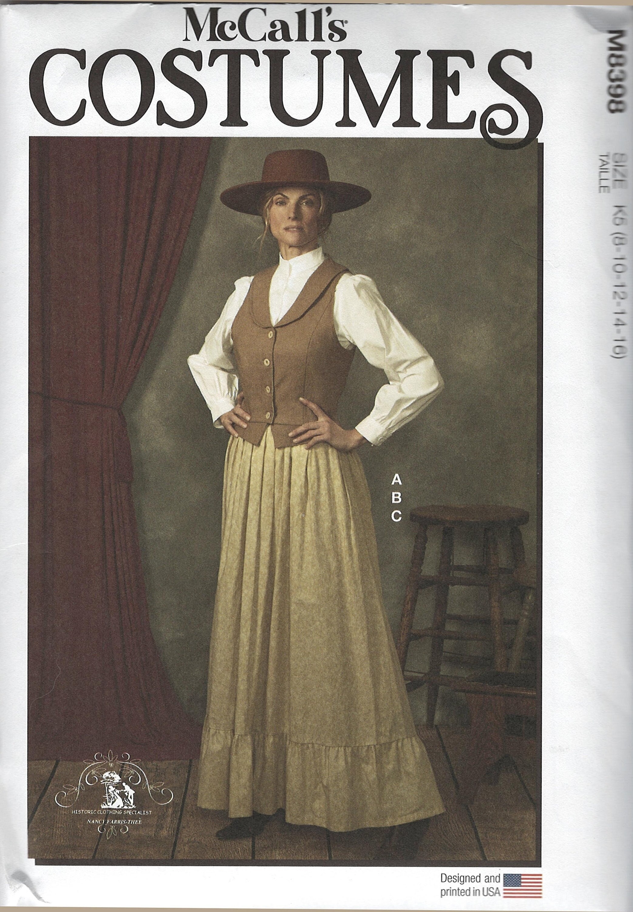 1880s Dress Pattern