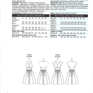 Butterick B5209 Retro '47 Dress Sewing Pattern Size 6-8-10-12-14 & 14 ...