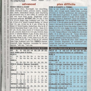 Butterick 6867 18th Century Dress, Size 6-8-10 & 12-14-16, FF, Uncut ...