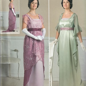 Simplicity 1517 Misses' Costume Bodice, Skirt, 1910s Titanic Era Sewing ...