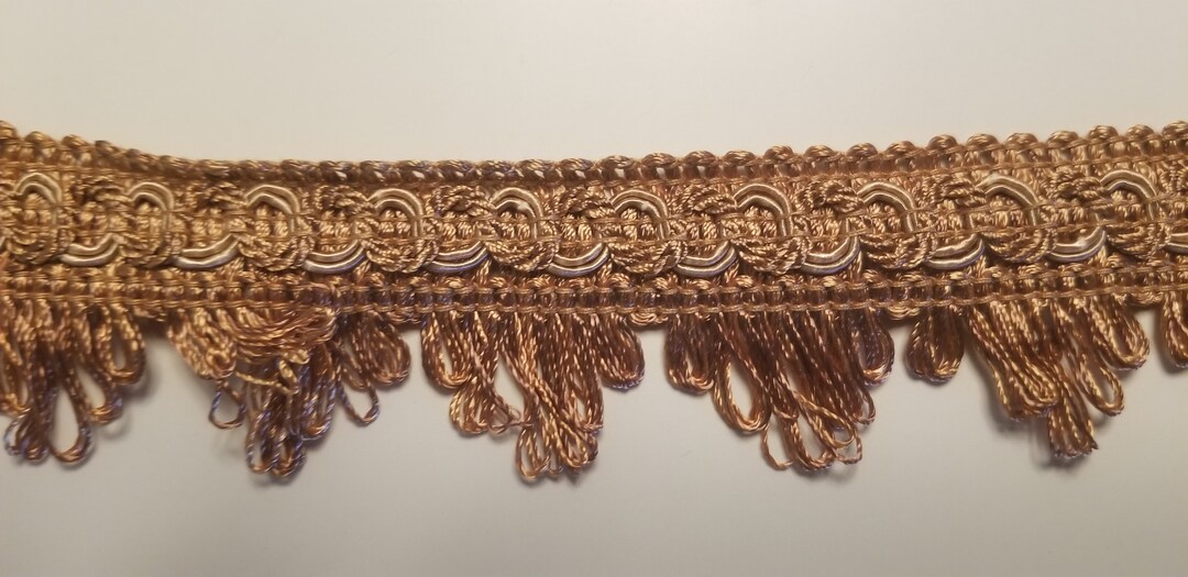 Copper Looped Trim, 1 Inch Wide, by the Yard - Etsy
