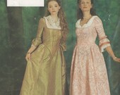 Butterick 6867 18th Century Dress Size 6-8-10 FF Uncut OOP - Etsy