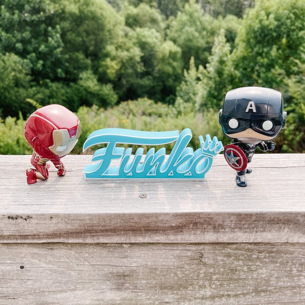 3d Printed Signs Funko - Etsy