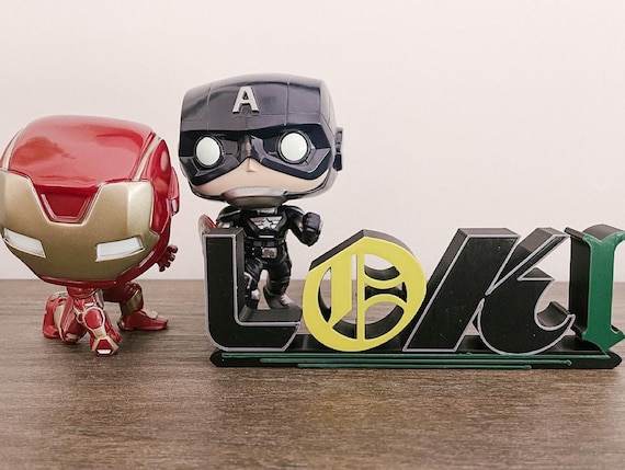 Loki 3D Printed Art - Etsy