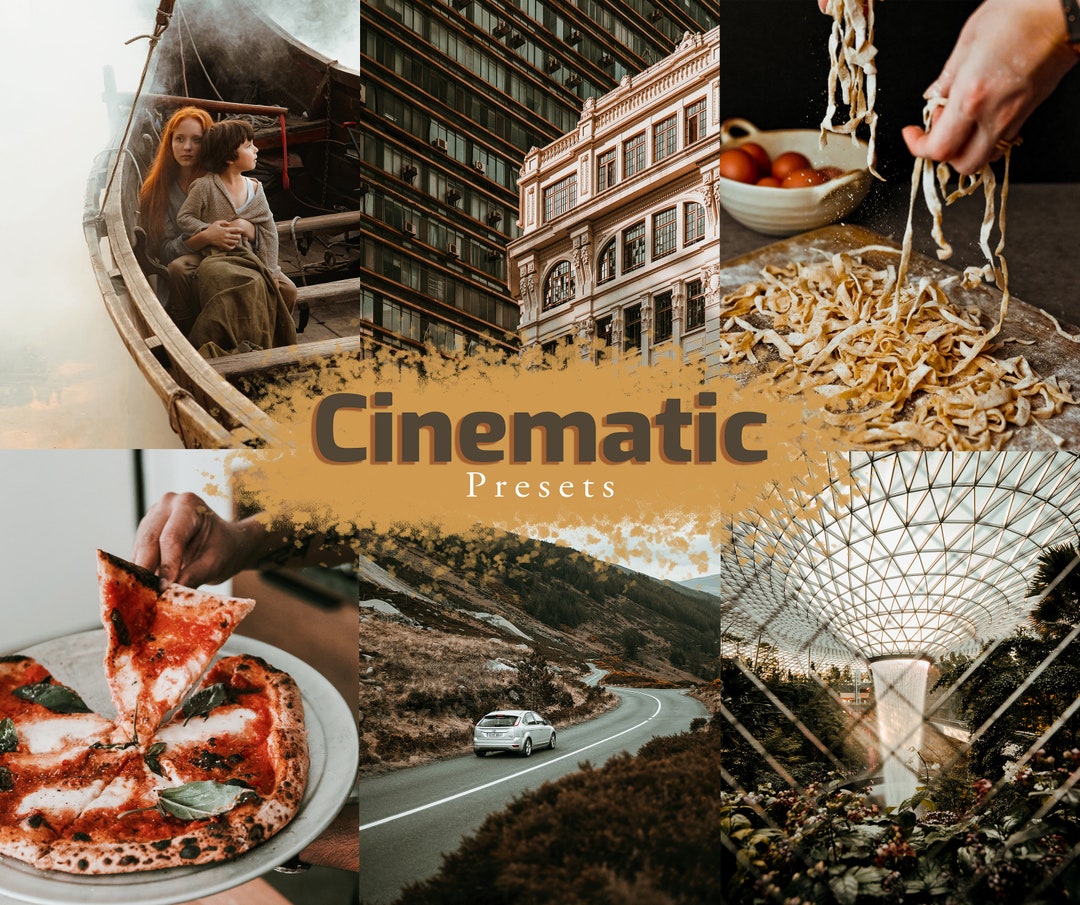 16 Cinematic Presets for Desktop Mobile Lightroom |movie Filters for ...