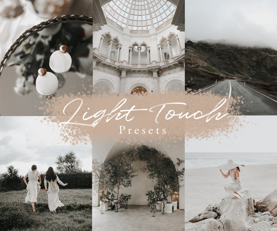 Light Touch Lightroom Presets: Muted Tones, Washed Filters (digital ...