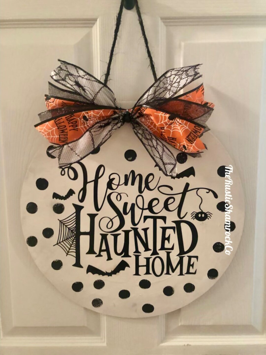 Home Sign, Haunted House Sign, Halloween Sign, Halloween Decor ...