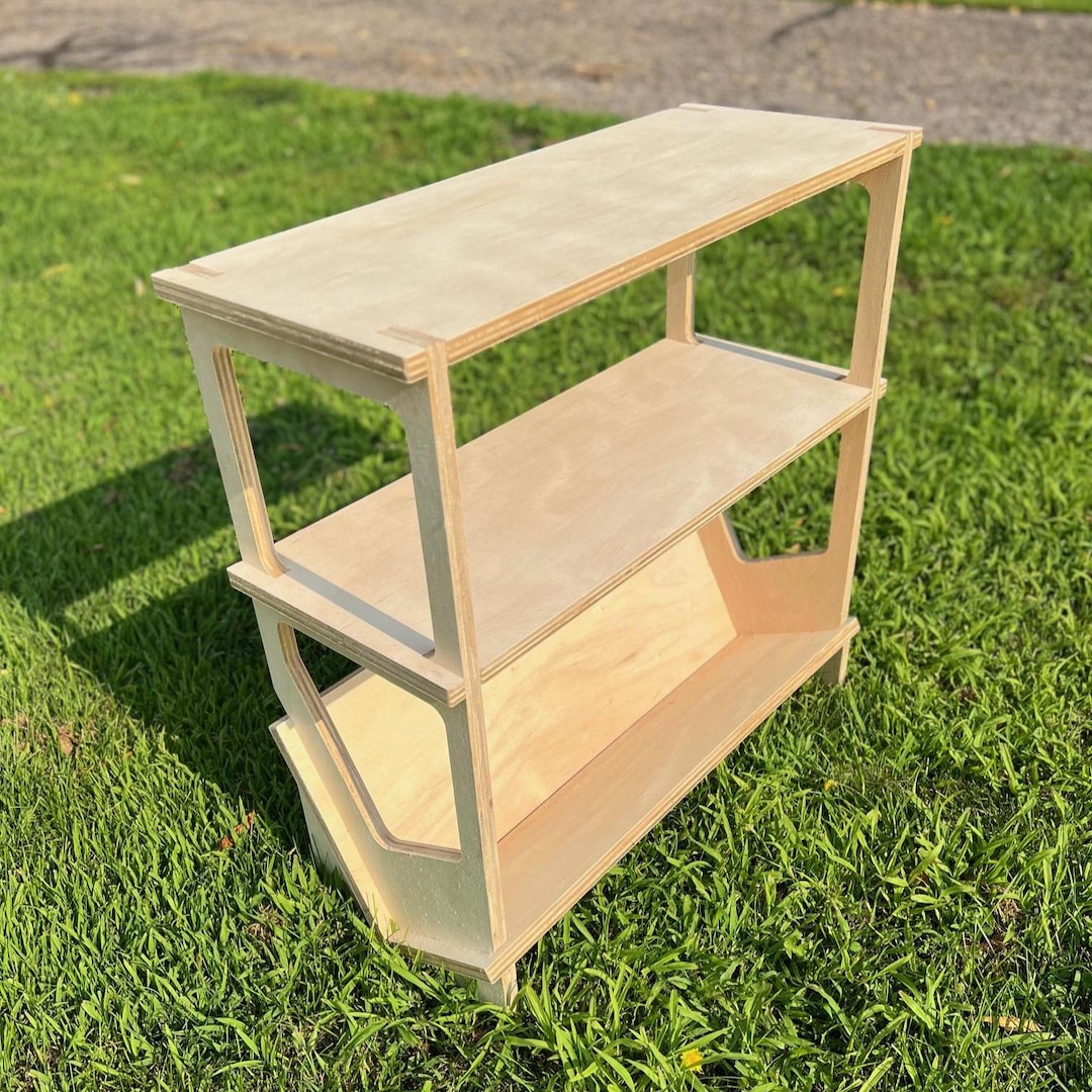 CNC Book Shelf File | No Glue No Screw | Digital Download | .crv .dxf ...