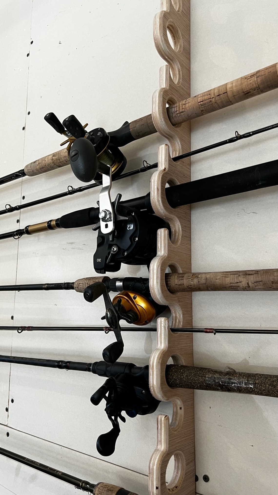 CNC File Fishing Rod Holder Vector File DXF - Etsy