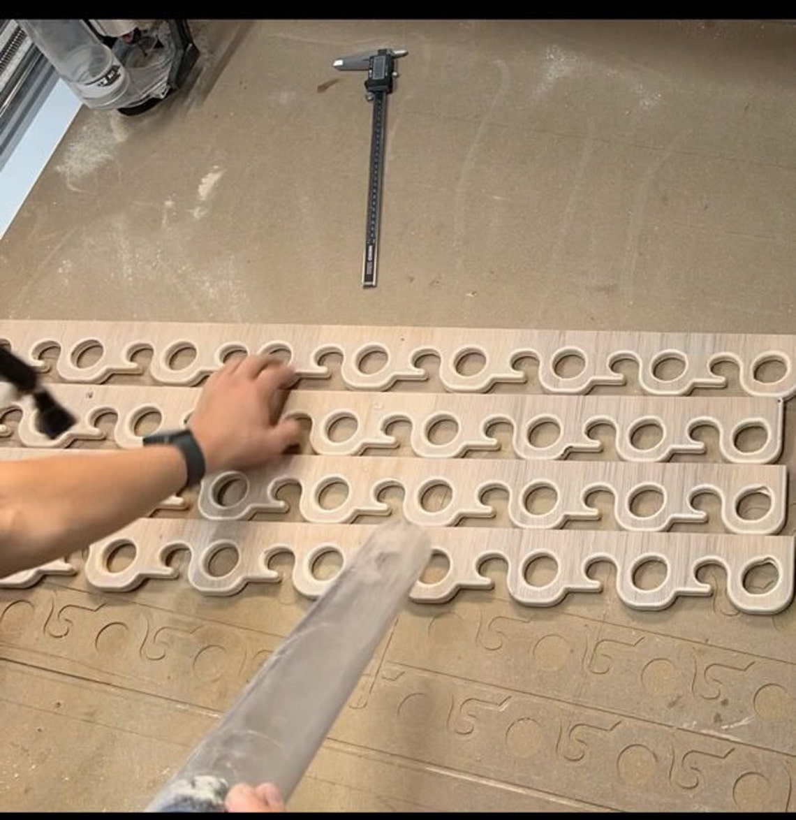 CNC File Fishing Rod Holder Vector File DXF - Etsy