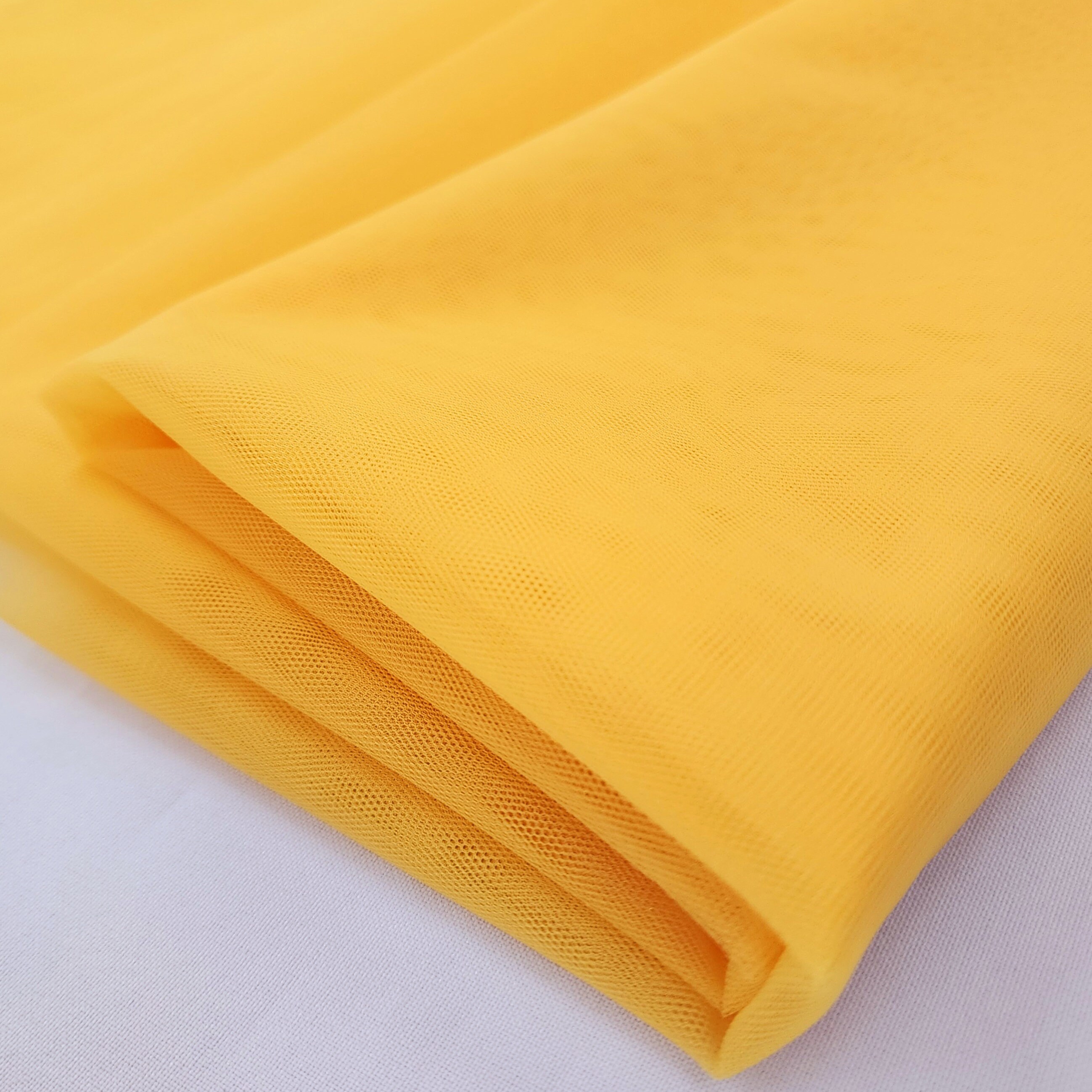 Mango Gold Italian Tulle Luxury Fine Netting Tulle Fabric by the Yard ...