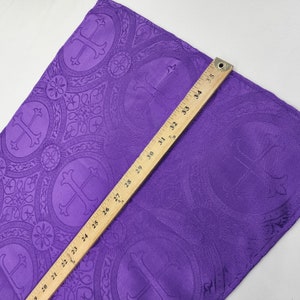 Purple Liturgical Prayer Table Cloth Home Altar Catholic Christian Lent ...