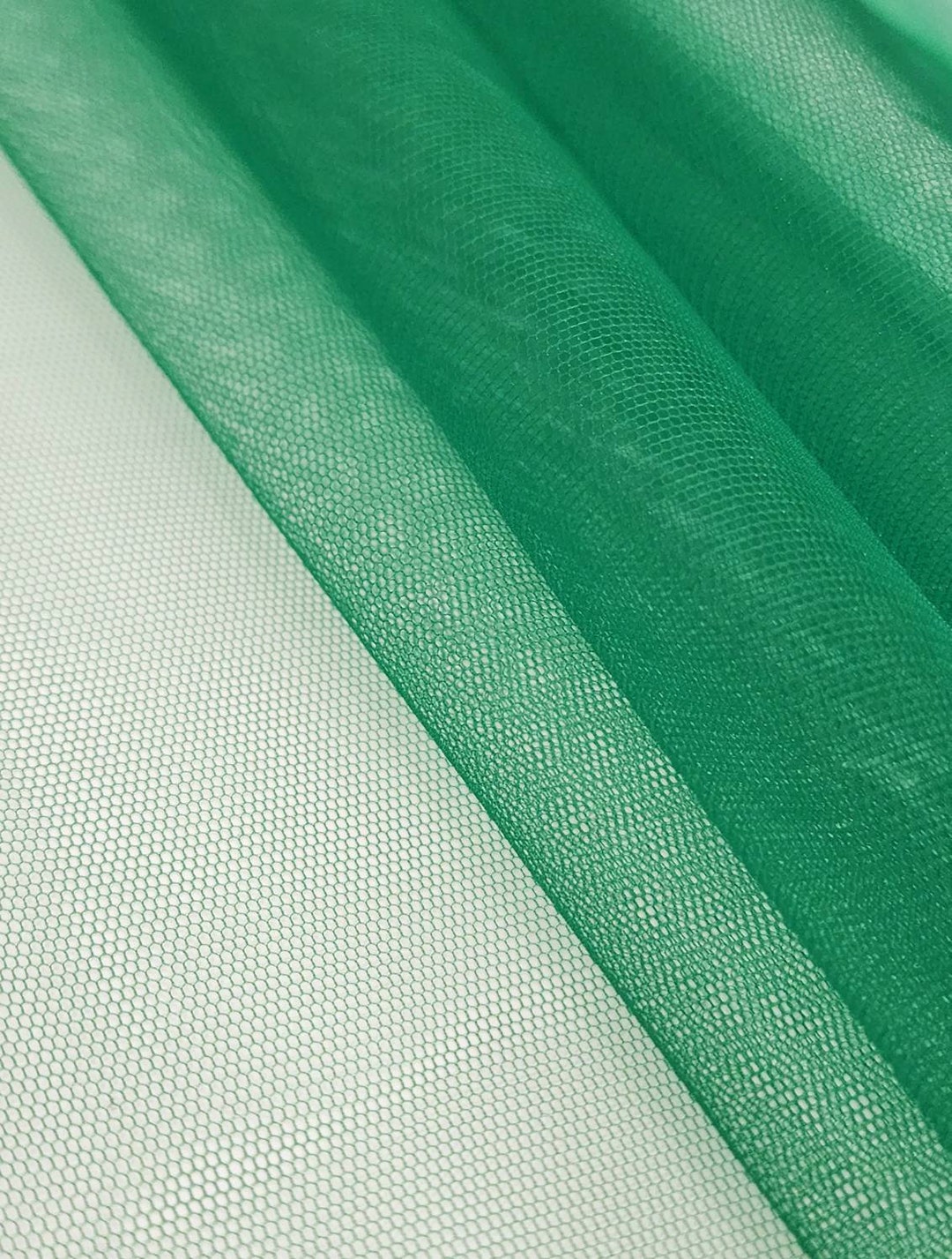 Emerald Green Italian Tulle Luxury Fine Netting Tulle Fabric - Etsy