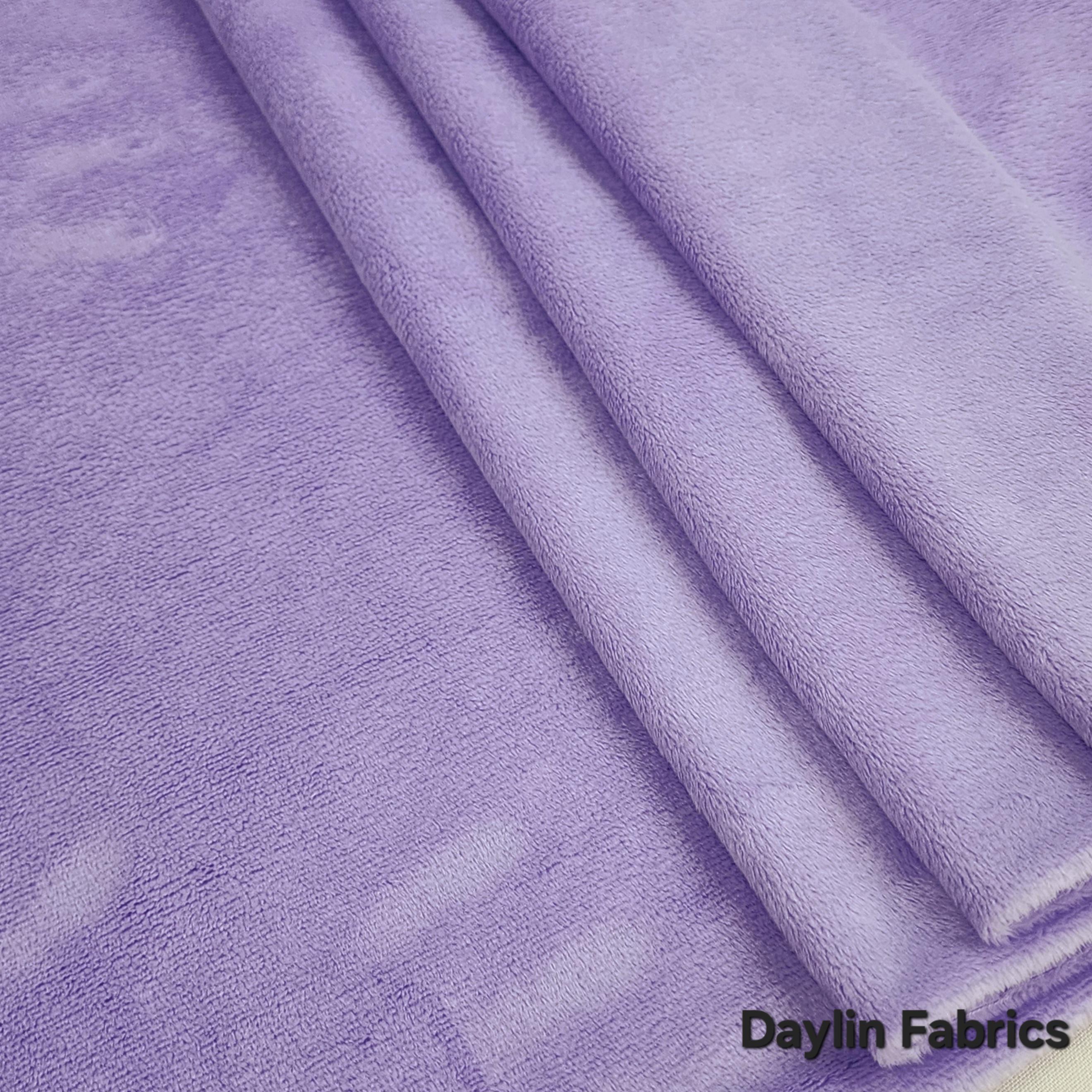 Solid Smooth Minky Fabric for Quilting Blankets Baby Pet Accessories ...