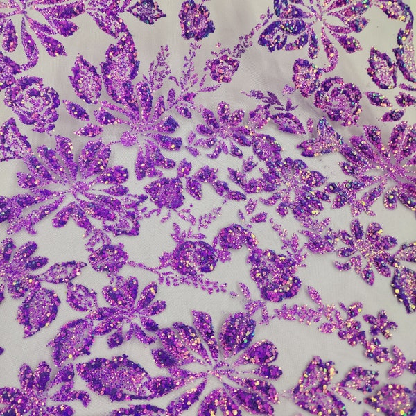 Floral Mesh Fabric - Etsy