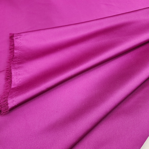 Magenta Silk Fabric - Etsy