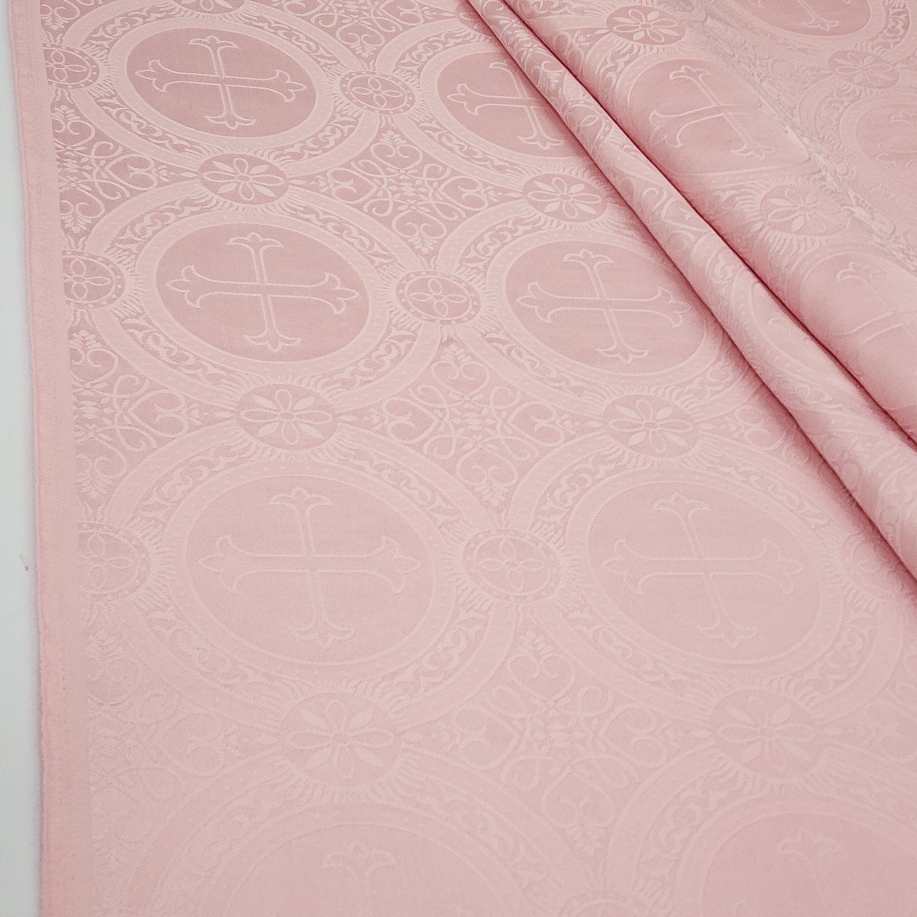 Light Pink Liturgical Fabric, Vestment,liturgical, Ecclesiastical ...