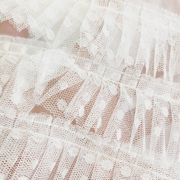 White Ruffle Blouse - Etsy