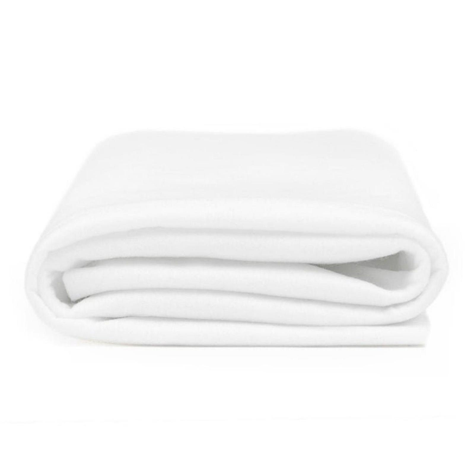 WHITE 72" Wide Acrylic Felt Fabric by the Yard & Bolt, High Quality ...
