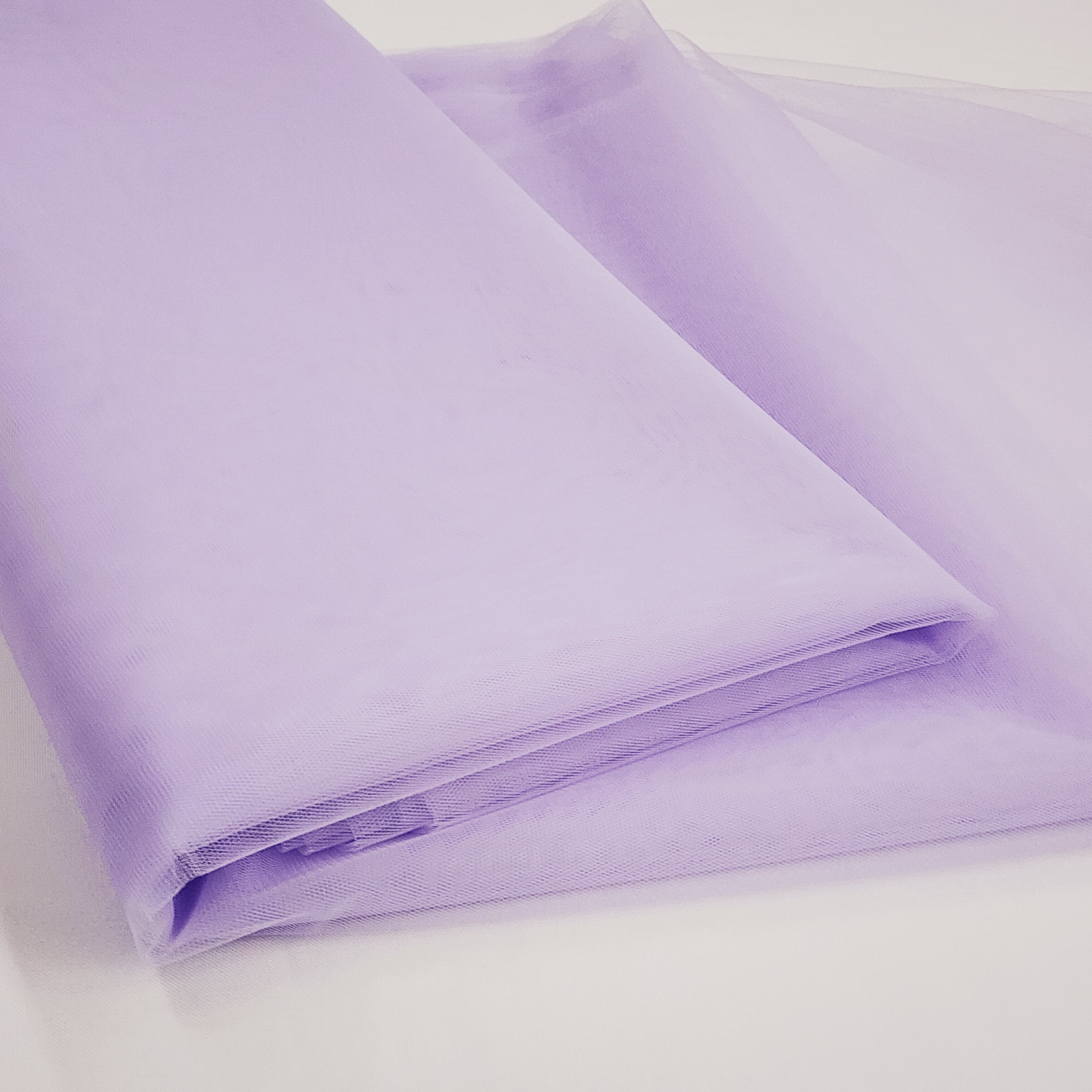 LIGHT LILAC Italian Tulle Luxury Fine Netting Tulle Fabric by the Yard ...