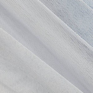 Light Blue English Netting Fabric by the Yard - Light Weight Net ...