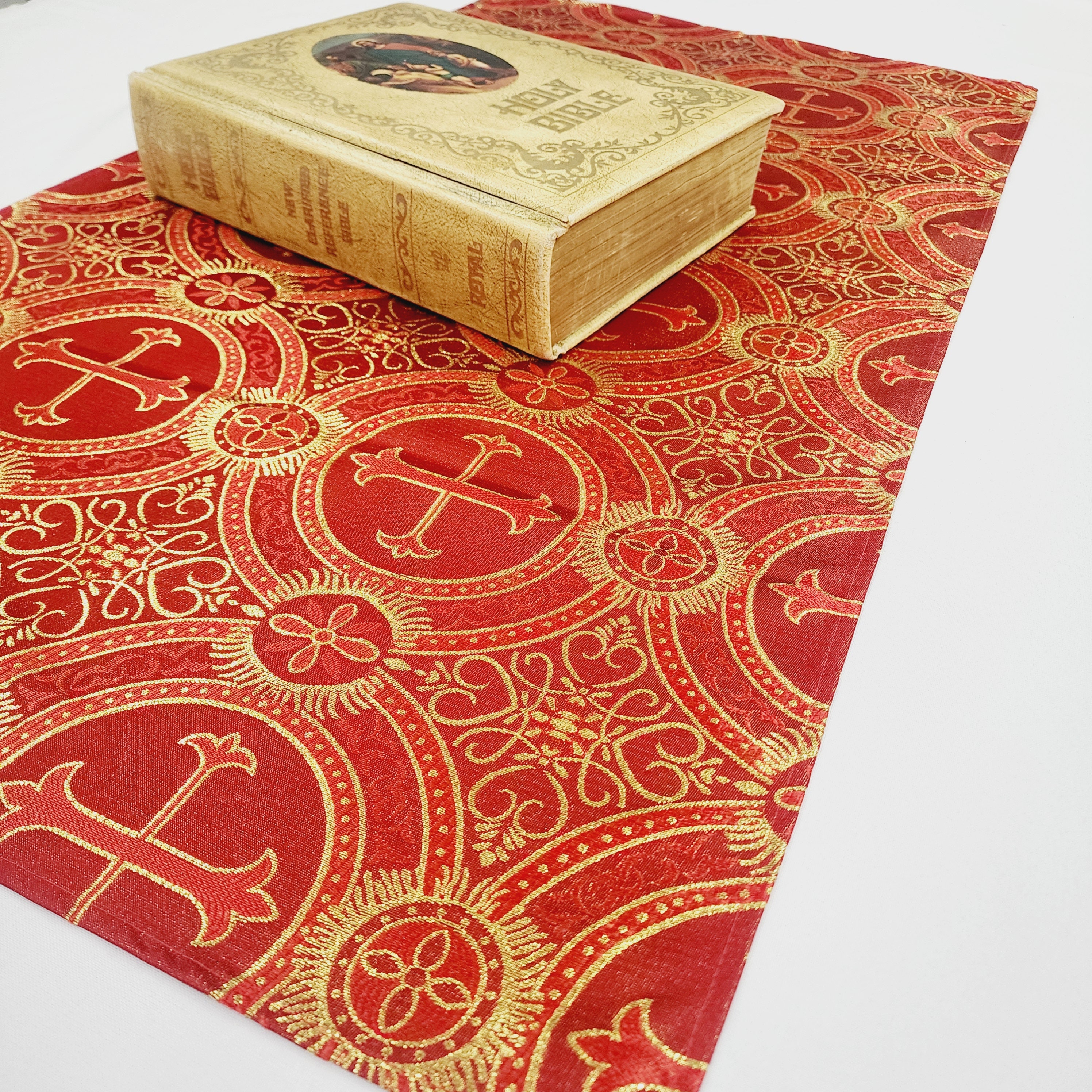 Red Gold Altar Liturgical Cloths Catholic Christian Catechesis 5 Sizes ...