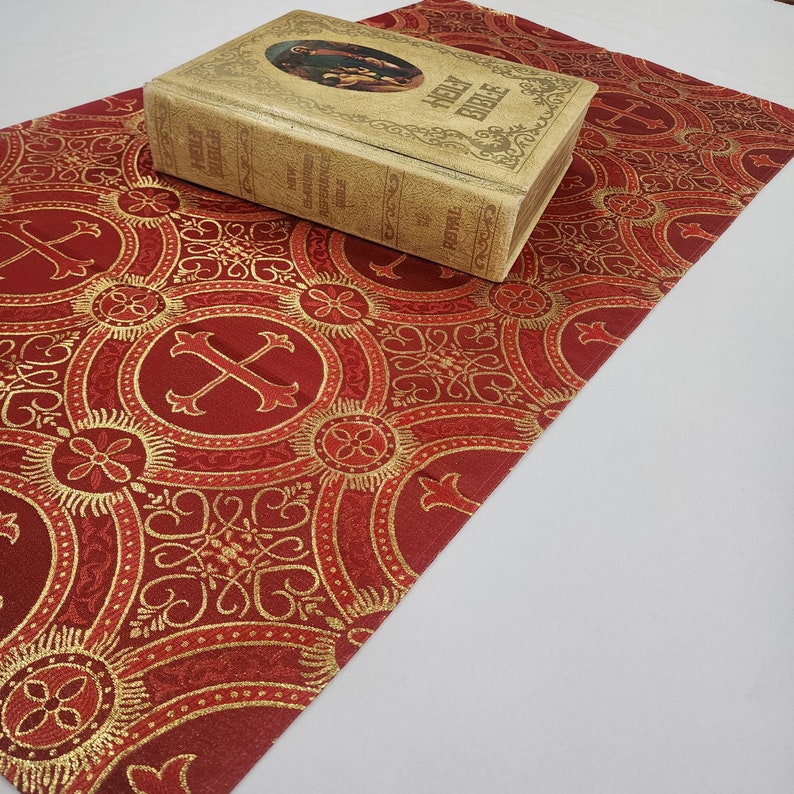 Red Gold Altar Liturgical Cloths Catholic Christian Catechesis 5 Sizes ...
