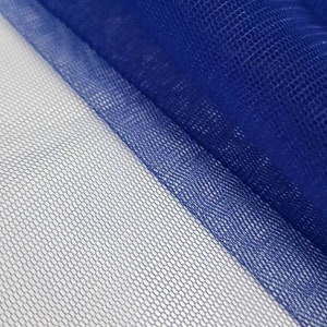 Royal Blue Italian Tulle Luxury Fine Netting Tulle Fabric by the Yard ...