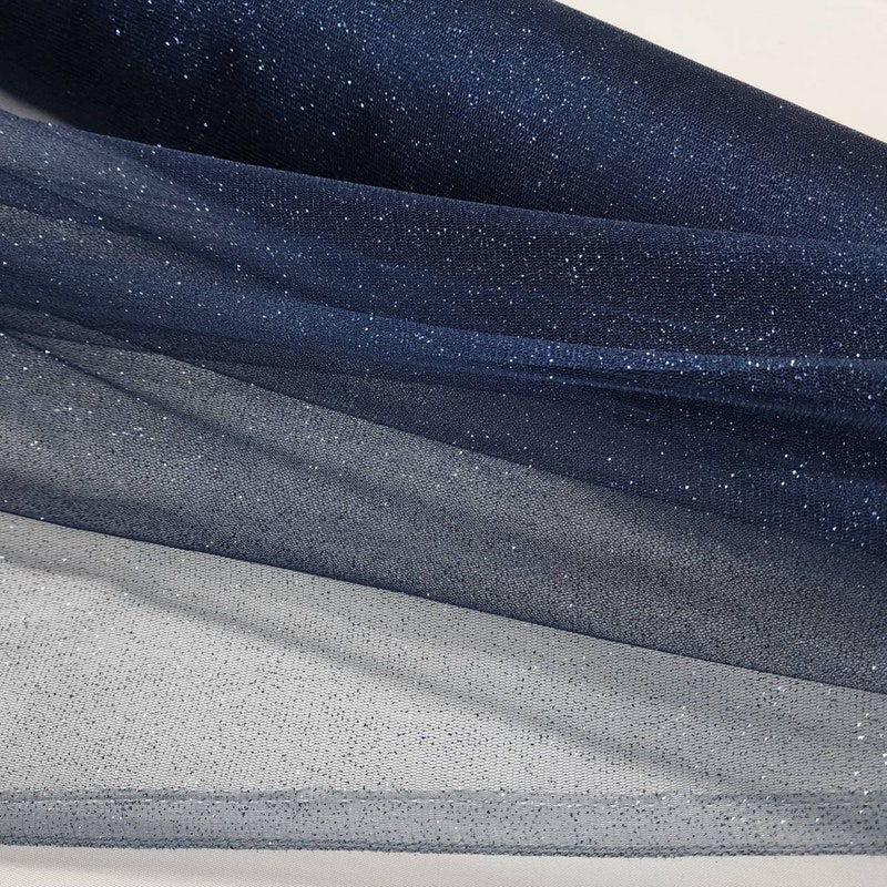 Navy Tulle With Glitter - Etsy