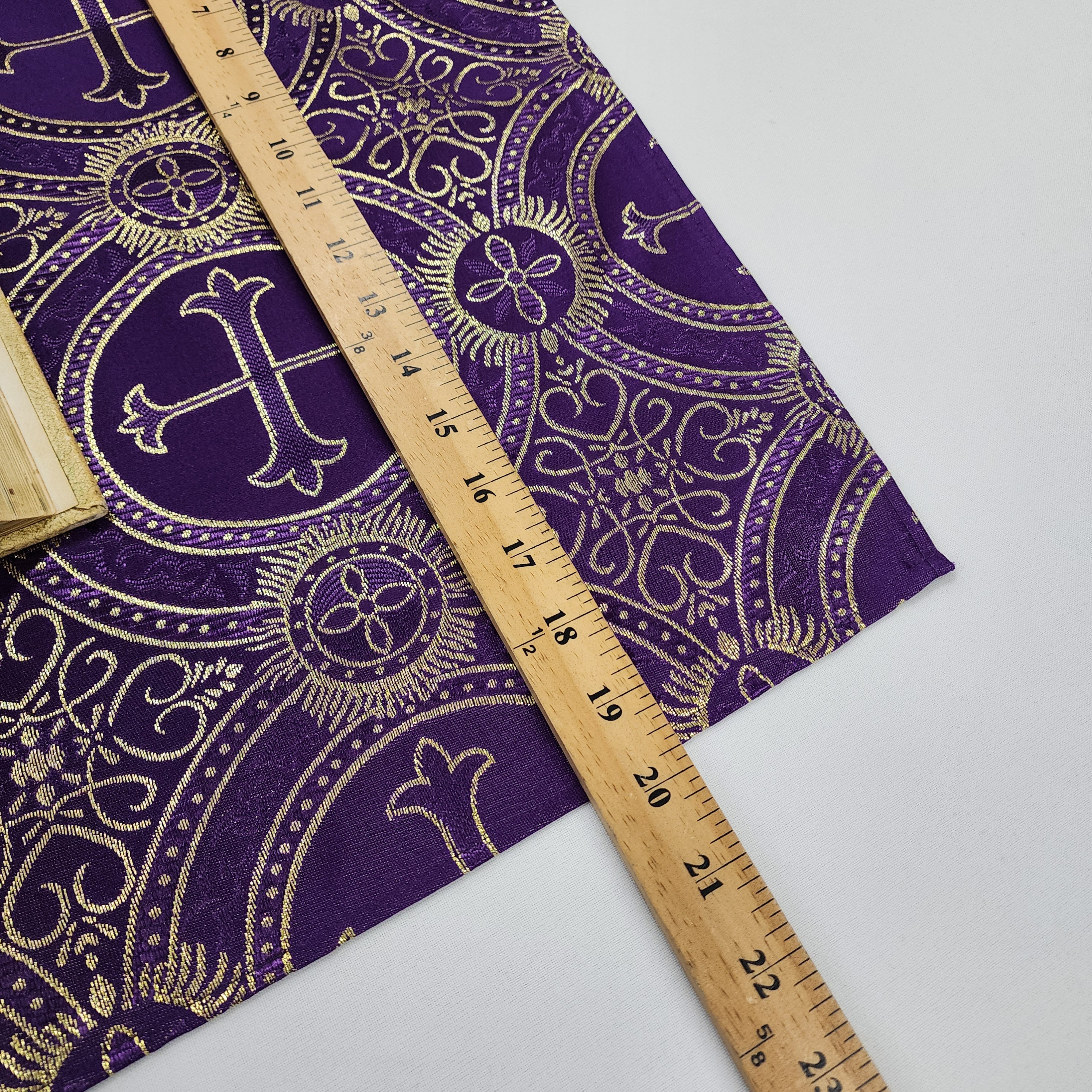 Purple Gold Altar Liturgical Cloths Catholic Christian Catechesis 5 ...