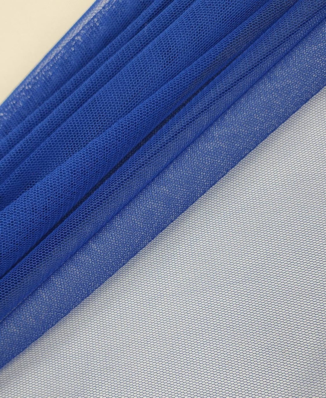 Royal Blue Polyester English Netting Fabric Light Weight Net - Etsy