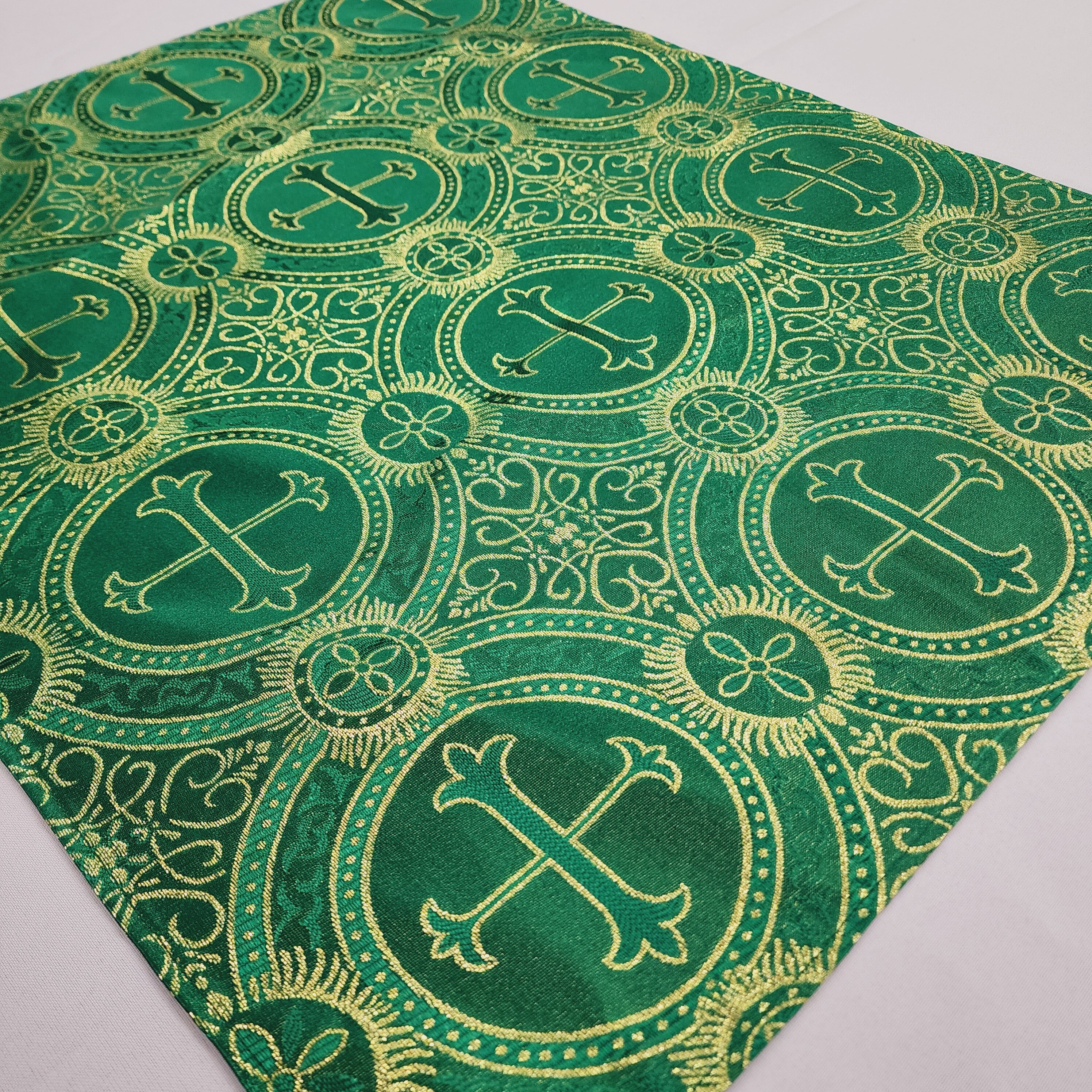 Emerald Green Gold Altar Liturgical Cloths Catholic Catechesis 6 ...