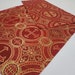 Red Gold Altar Liturgical Cloths Catholic Christian Catechesis 5 Sizes ...