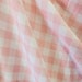 White Light Pink Blush 1 Big Checkered Gingham Buffalo Pattern Poly ...