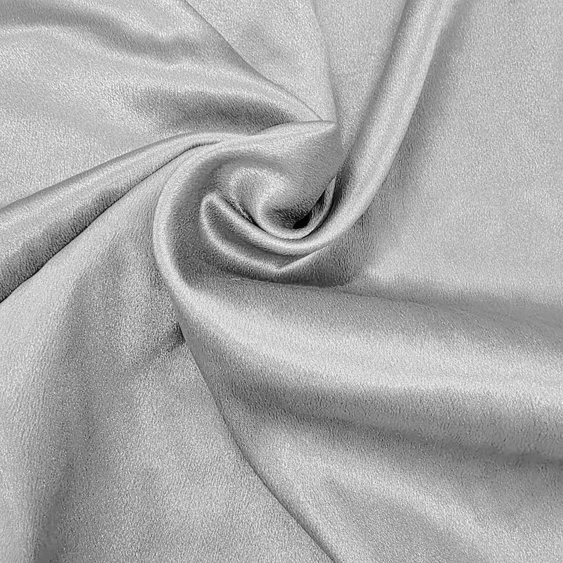 Silver Pearl Satin Fabric - Etsy