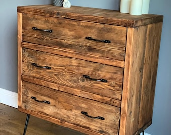 Solid Wood Storage Chest - Etsy