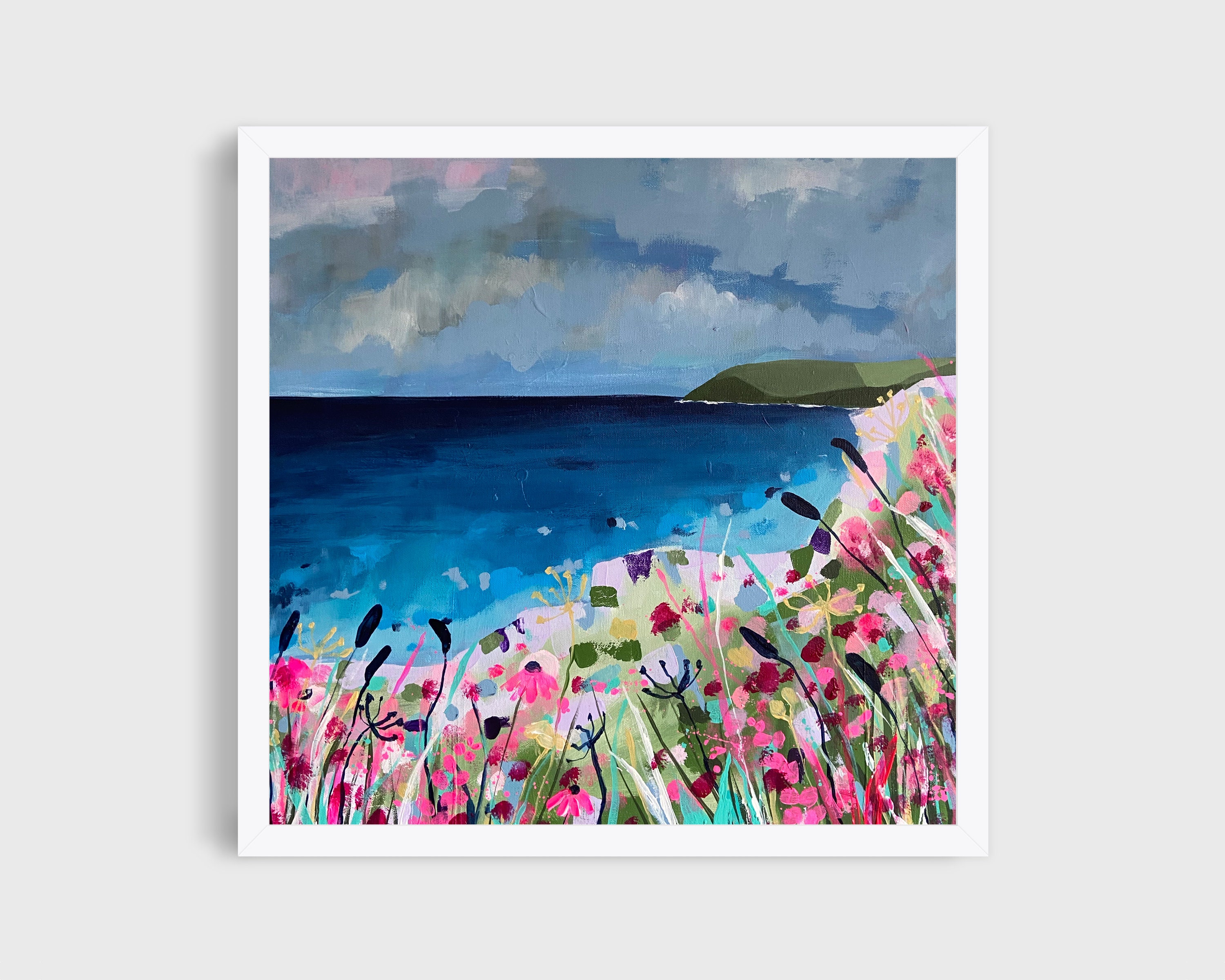 Cornwall Seascape painting Cornish coast painting original | Etsy