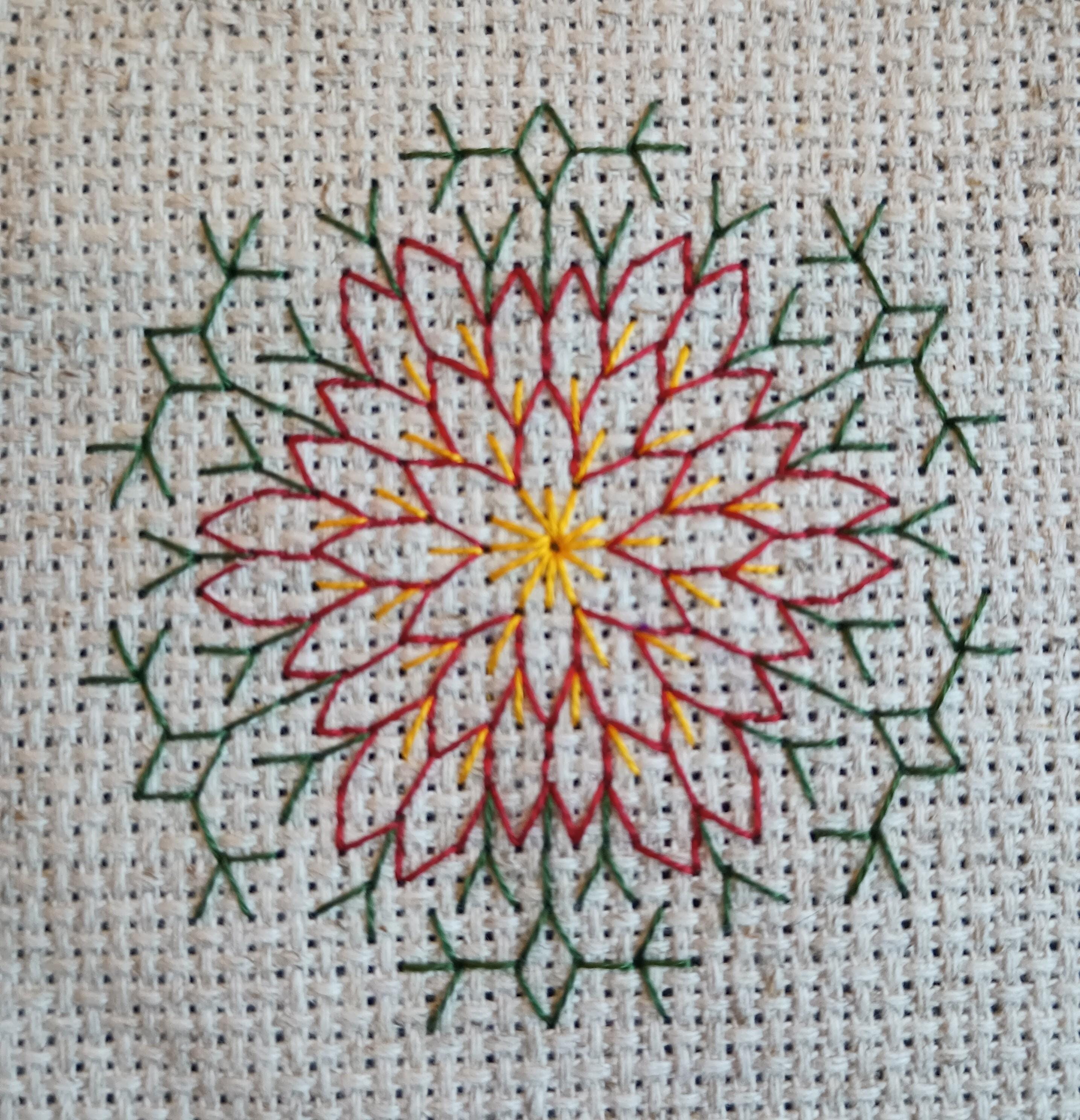 8 Six-sided Blackwork Snowflakes - Etsy