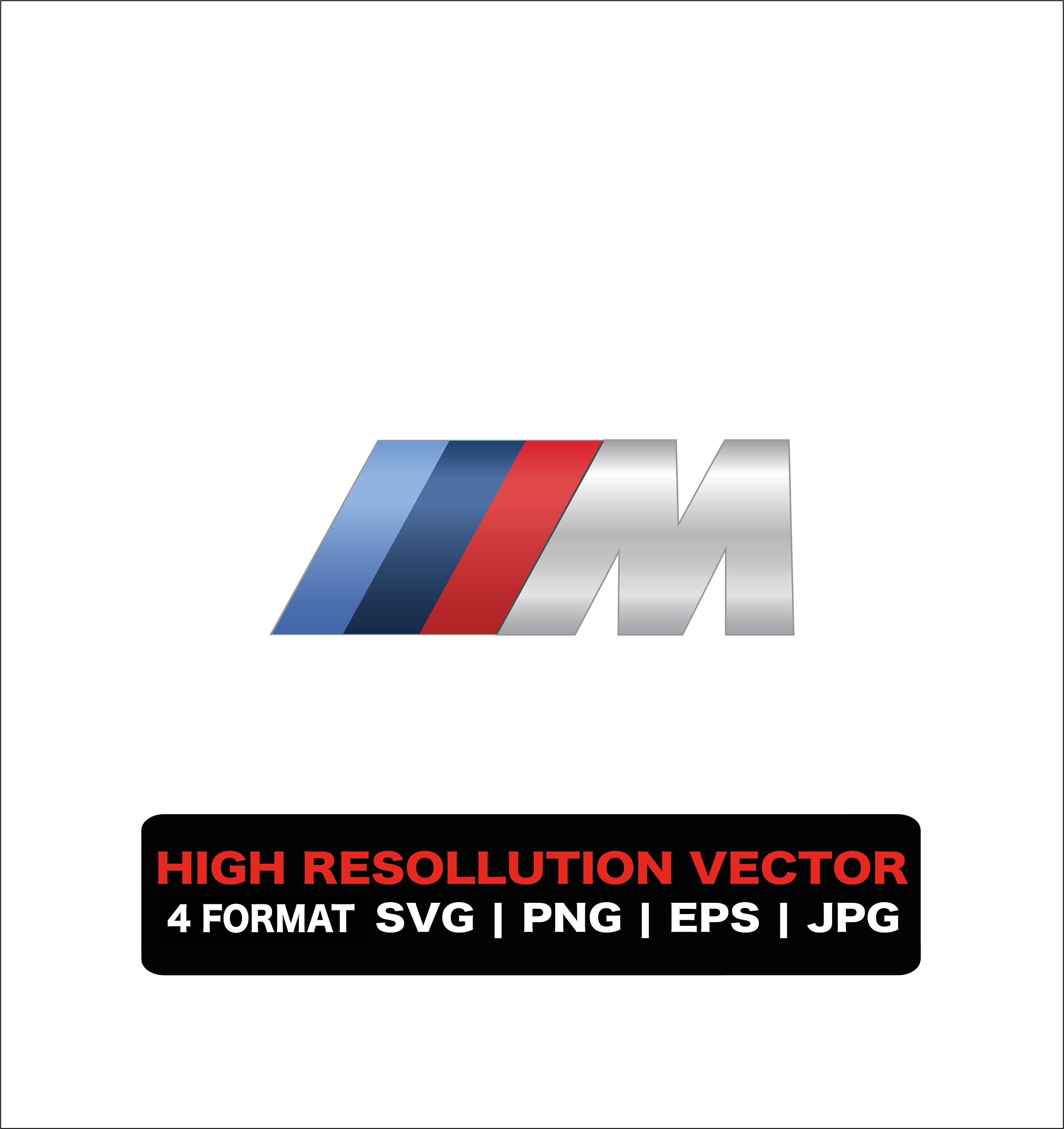 Bmw M Power Logo SVG EPS PNG Jpg Instant Download | Etsy