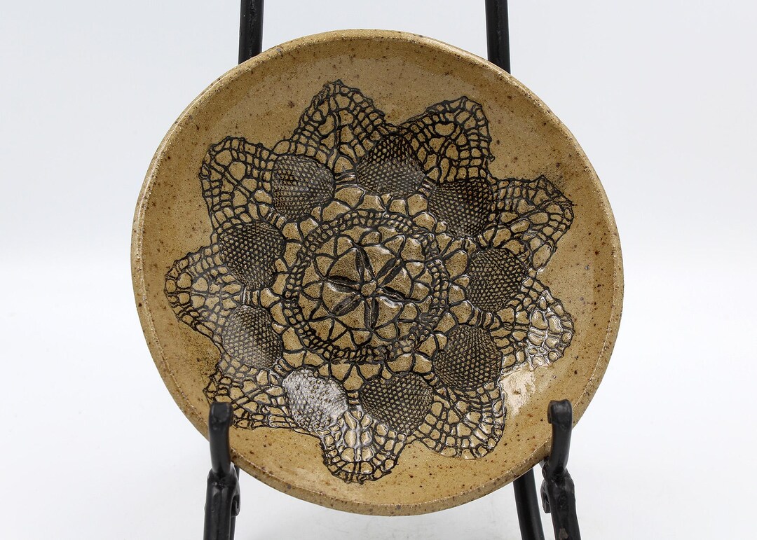 Stoneware 'doily' Dish - Etsy
