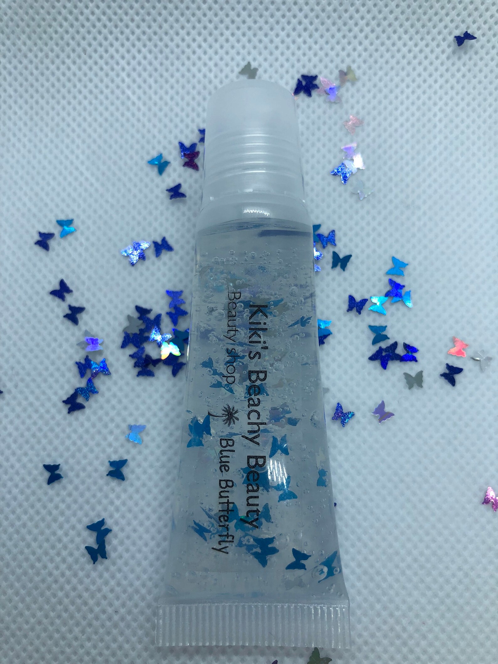 Blue Butterfly Lip Gloss Etsy