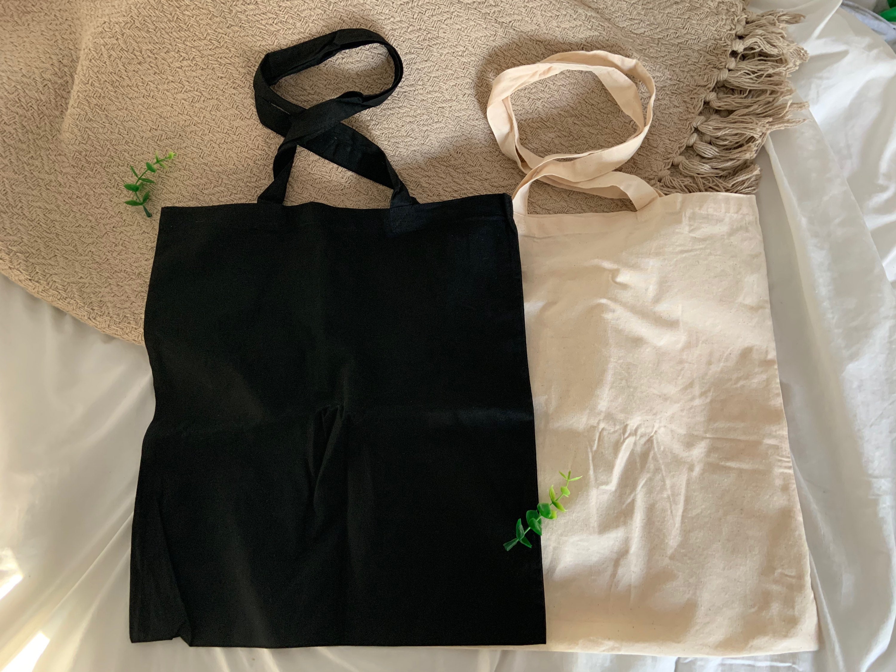 Custom Tote Bag With Decal - Etsy