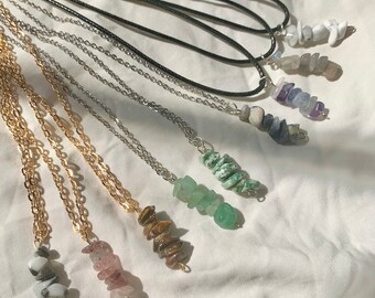 Custom Crystal Necklace - Etsy