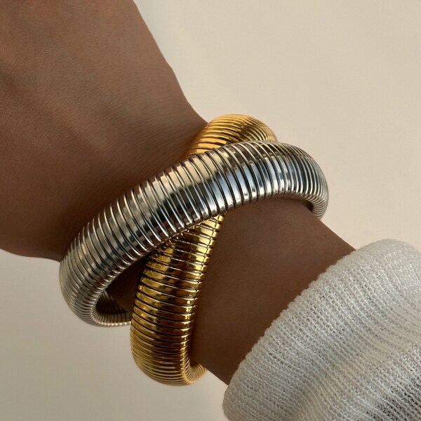 Stainless Steel Bangle - Etsy