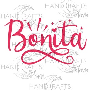 Spanish Bonita PNG | Sublimation Design | Latina PNG | Latina SVG | Pan ...